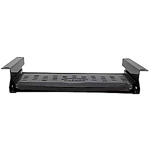 RecPro RV Steps 24" Single Step Low Profile in Black | RV Stairs | RV Exterior Steps | Camper Steps FP-1200