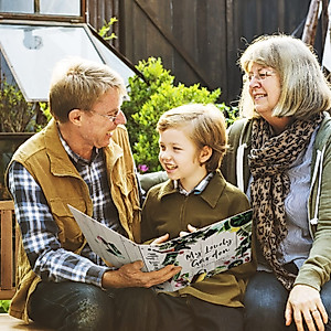 Garden Journal, 3 Ring Full Page 8.5x11" Binder. Seed Packet Organizer Kit, Perfect Planner & Almanac & Notebook for Gardeners, Ideal Gift for Farmers and Garden Enthusiasts (Gardening Binder with Calendar)