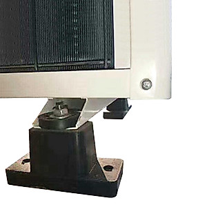 Anti-Vibration Shock Absorbing Rubber Mounting Bracket for Ductless Mini Split Air Conditioner Condensers