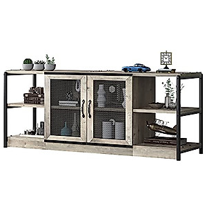 Amyove TV Stand, Grey
