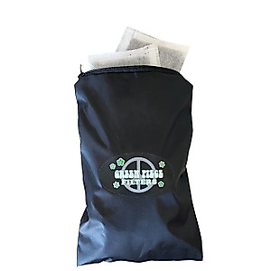 Green Piece® Pack of All Natural Baby Diaper Pail Deodorizer Activated Charcoal Air Purifier (15 Pack of Carbon Filters)