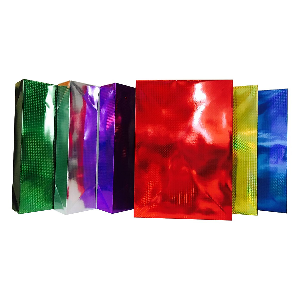 Extra Large Gift Boxes + Tissue Paper, for Blanket, Coat (6 XL Boxes + Tissue, Multicolor)