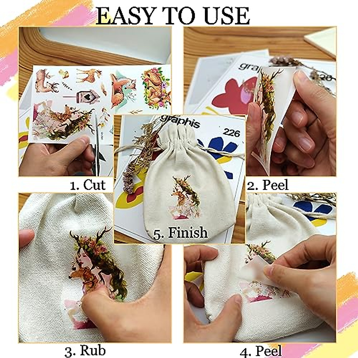 Rub on Transfers for Crafts, 16Sheets Marine Theme Rub on Transfer Stickers Rub on Stickers Transfer Stickers Rub on Transfer Rub on Transfer Paper Rub on Decals Transfers for Crafts for Scrapbooking