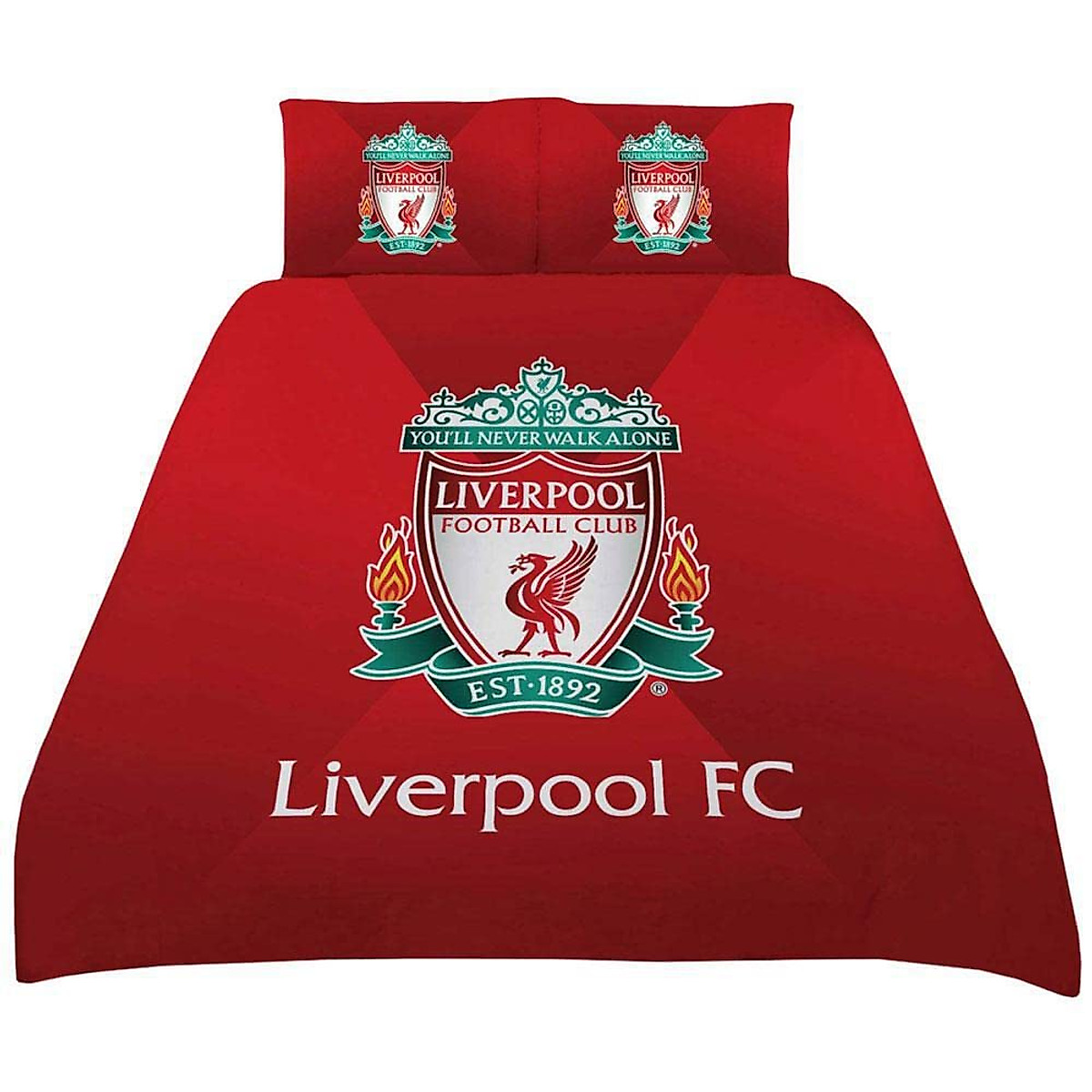 Liverpool FC Gradient Double Duvet and Pillow Case Set