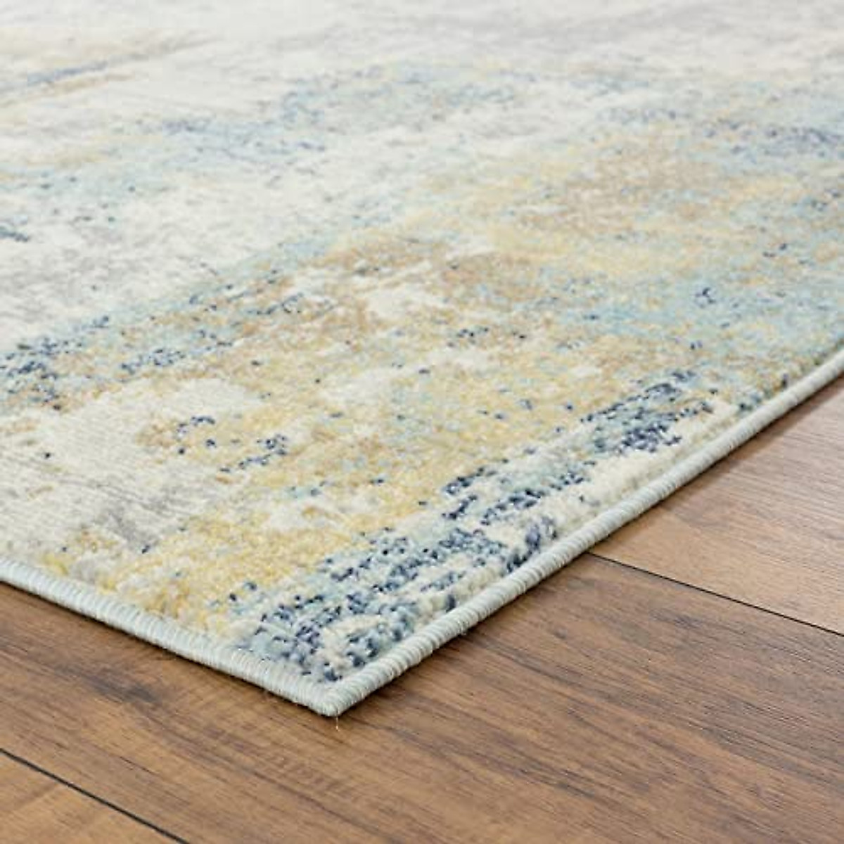 LUXE WEAVERS Kingsbury Abstract Gray Modern 5x7 Area Rug