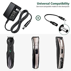 FITE ON UL LISTED 5V Power Cord Adapter Replacement for Remington Shaver PG525 PG6025 MB4045B MB2500 PG6135 PG6060 Remington Beard Trimmer Power Supply Cord Cable Charger