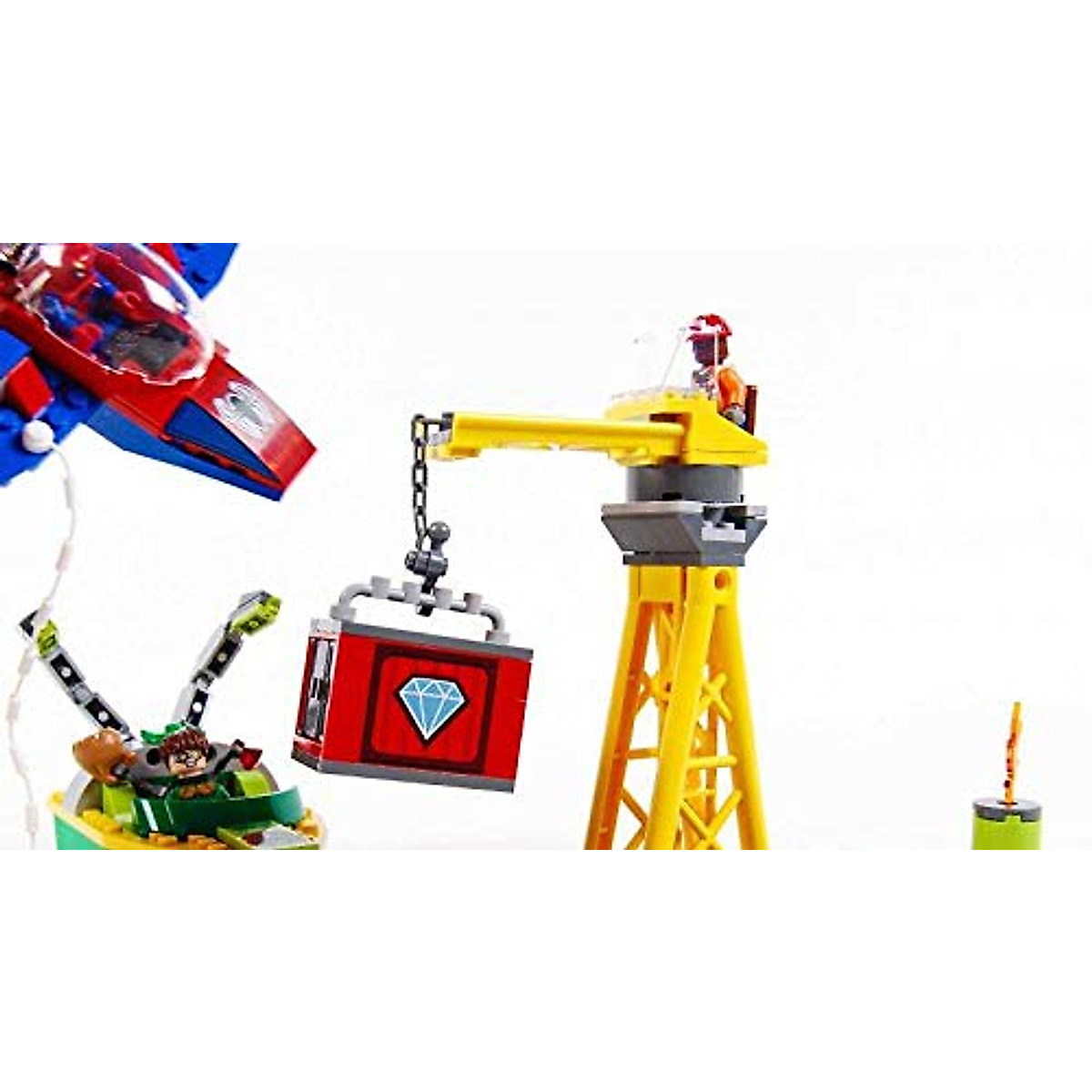 LEGO Marvel Spider Man Spider-Man: Doc Ock Diamond Heist 76134 Building Kit (150 Pieces)