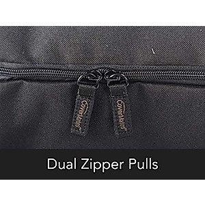 Covermates Keepsakes - Storage Duffel Bag - Heavy Duty Polyester - Reinforced Handles - Closet Storage-Black