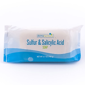 Dermaharmony Sulfur and Salicylic Acid Bar Soap - 3.7 oz (1 Bar)