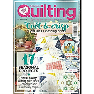 PATCHWORK & LOVE QUILTING, ISSUE, 2018 NO.67 FREE GIFTS ARE NOT INCLUDE