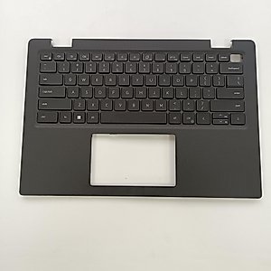 wzqrps Replacement Laptop Upper Case Palmrest Backlit Keyboard Assembly Part for Dell Latitude 14 3420 E3420 04PX9K 4PX9K Black