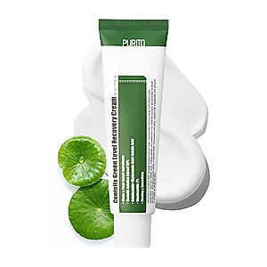 PURITO Centella Green Level Recovery Cream 50ml/ 1.7 fl.oz Cica face cream, Sensitive skin, Age Spots, Skin Tone, Firming, soothing,
