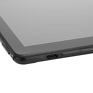 RTLR Calling Tablet, 2.4 5G Dual Band WiFi Dual Camera 10.1in Tablet 100‑240V 4GB 64GB for Play (US Plug)