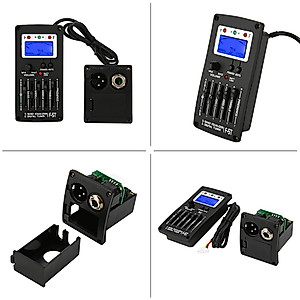 F-5T 5Band Equalizer Digital Tuner Pickup for Electric Acoustic Classic Guitar