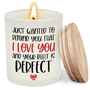 Gifts for Her, Girlfriend, Wife - Anniversary Birthday Gifts for Wife, Wife Birthday Gift Idea - Girlfriend Gifts, Wife Gifts - Romantic Gifts for Her - Funny I Love You Gifts for Her - Scented Candle