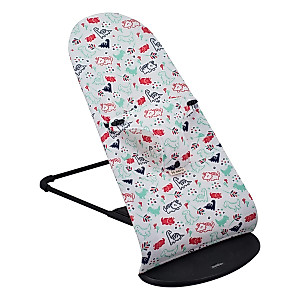 JYOKO KIDS Cover Liner Compatible with Baby Bouncer Babybjorn Soft, Balance, Bliss and Mini (Cotton, Dino Party)