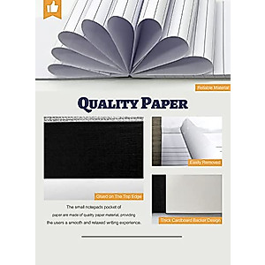 10 Pack Small Notepads Refills Memo Pads 3 x 5 Inch Lined Writing Note Pads with 30 Sheets Note Pad Paper in Each Pad Mini Pocket Notebook Refills for Taking Notes and Reminders Organization Planning