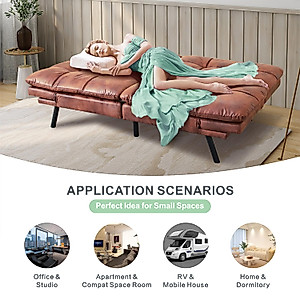 MUUEGM 267PU-BW-12 Sofas, Brown