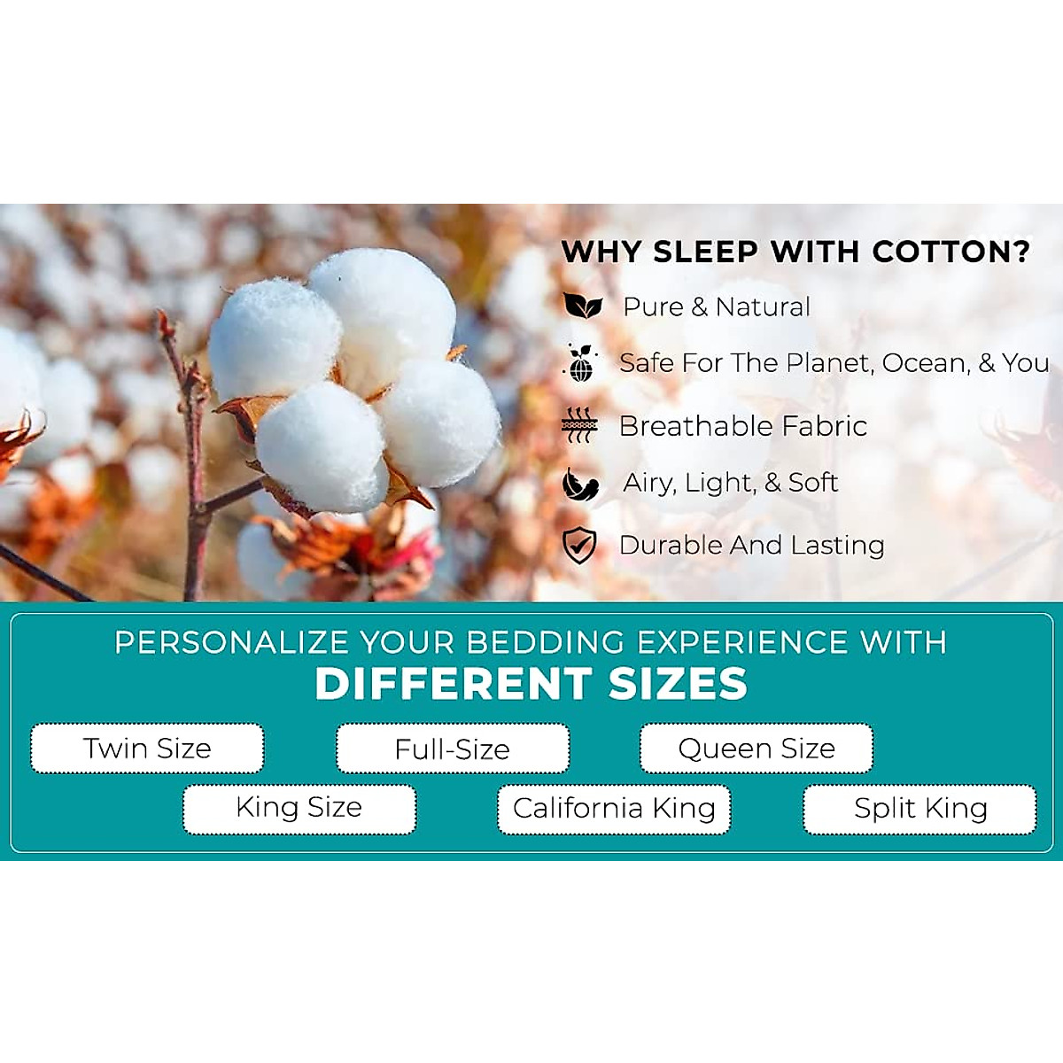 Feather & Stitch 500 TC King Size Damask Bed Sheet Set, 100% Soft Cotton Breathable Bedsheets, 18" Deep Pockets Sateen Weave Striped Bedding Mattress Resort Hotel Luxury Décor - (Blue, King)