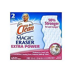 Mr Clean 84539 Mr. Clean Extra Power Magic Eraser 2 Count