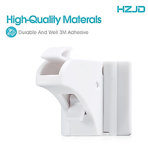 HZJD Magnetic Cabinet Locks Baby(4 Pack and 1 Keys)