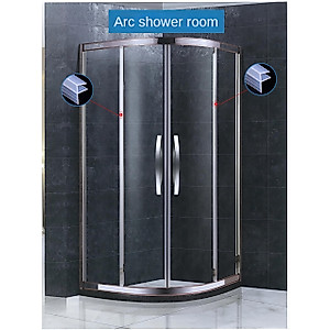 hokmly 120 Inch 10 Ft (Feet) Soft Shower Doors Sweep to Stop Leaks,Glass Door Seal Strip, Shower Silicone Seal Strip