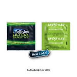 Lifestyles Rubber Ultra Sensitive Condom - 100 Condoms