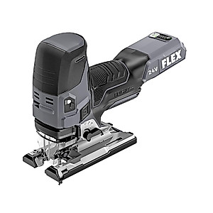 FLEX 24V Brushless Cordless Orbital Variable Speed Barrel Grip Jig Saw Tool Only, Battery and Charger Not Included - FX2221-Z