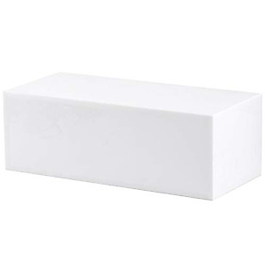 Tbestmax Makeup Brush Holder Organizer Cosmetic Brushes Container Storage 3 Slots - Great for Vanity (White)