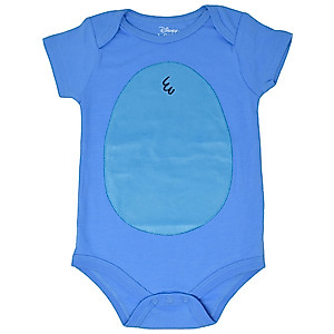 Disney Lilo & Stitch Newborn Baby Boys Bodysuit and Hat Set 6-9 Months