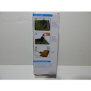 Interpet Life Thermal Flat Aquarium Heater with Free Thermometer Strip 3yr Warranty