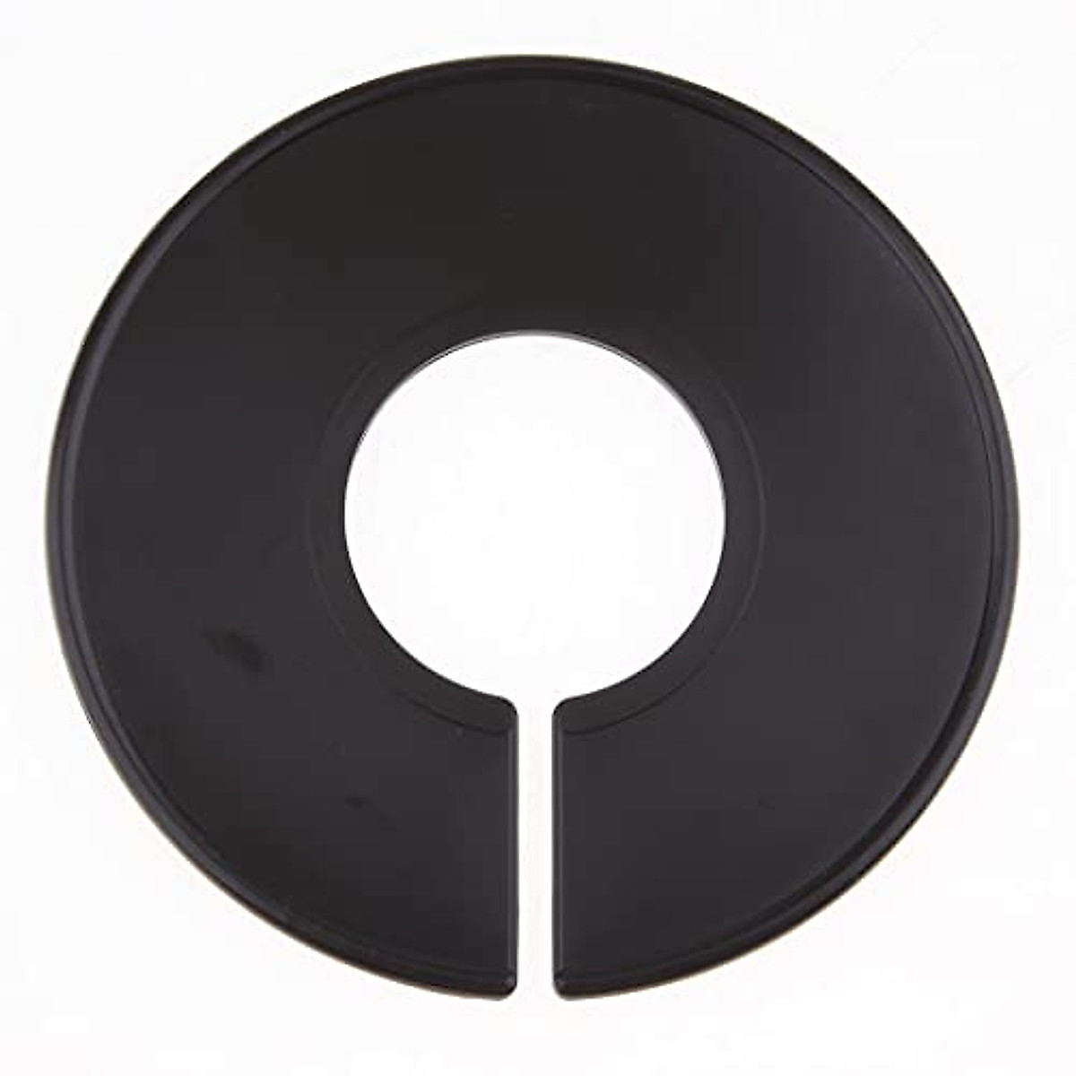 Kesoto Bothyi 10 Pack Clothing Rack Size Dividers Round Hangers Dividers, Baby Closet Size Dividers (10 Pack, Blank), Black