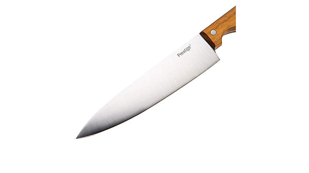 Prestige Magnetic Knife Set - 6 Piece with Acacia Wood Storage