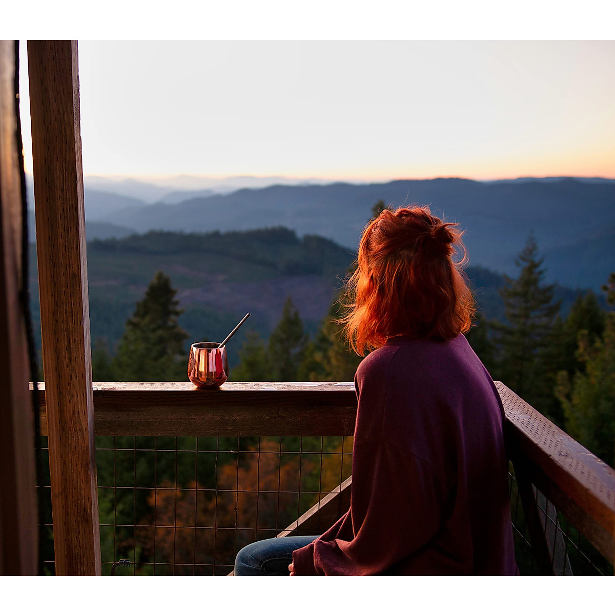 Outlery | Collapsible, Reusable Straw for Travel and Day Trips - an Environmentally Friendly, Stainless Steel Metal Straw with a Telescopic Portable Design