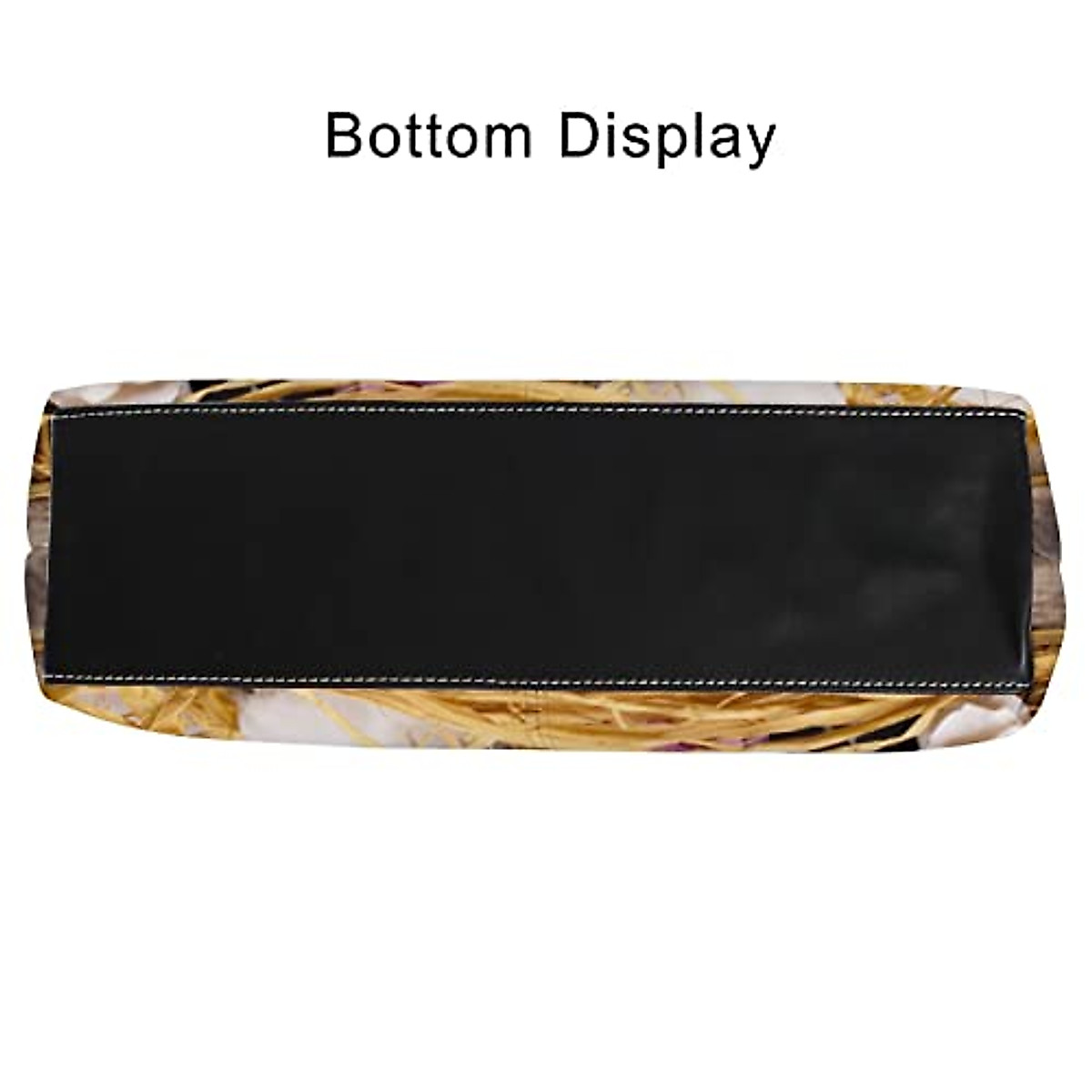 Shoulder Bag Tote Bags for Women Pomeranian Puppy Leather Shopper Work Handbags Large Casual Bag