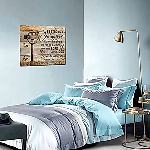 Jesus Wall Decor Christian Wall Art 20x24In Home Decor Bible Inspirational Living Room Decor Motivational Office Decor Farmhouse Picture Frame Christian Quotes Artwork Butterfly Rustic Kitchen Decor