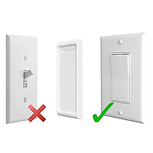 SAMOTECH Hue Switch Cover for Philips Hue Dimmer V2 (Single Rocker V2)