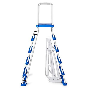 Swimline 87950/87952L Ground Pool Entry Ladder, 52", Multi