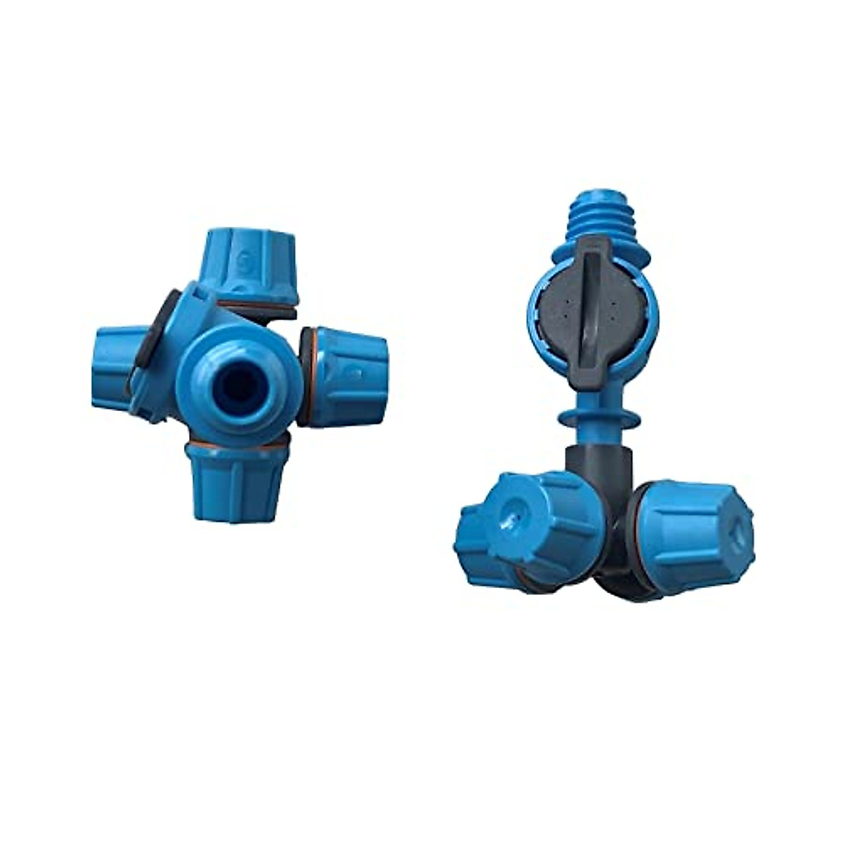 Lily's Home Misting System. Misters for Outside Patio Garden and Greenhouse, A No-Drip Mist Cooling System. Simple, Pre-Assembled, Plug and Play Concept