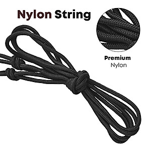 Ardour Crafts Leather Recurve Bow Stringers- Traditional Bow String Long Archery Tools Rope for Professionals Trainers and Beginners