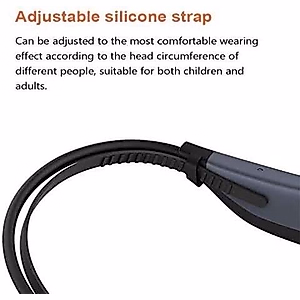 MUVLUX Conduction Headphone Bone Conduction Headphones,Bluetooth 5.0 Open-Ear Wireless Earphones,High Sound Quality,Ultra-Lightweight,Waterproof and Sweatproof Sports Headset