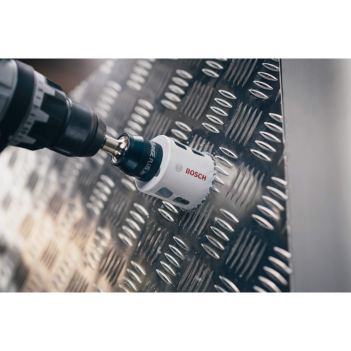 Bosch Professional 14 pcs. Hole Saw Progressor for Wood & Metal Universal Set (Ø 20-76 mm, Accessory Drill)