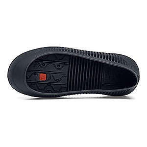 Shoes for Crews Crewguard Stretch, Men's, Women's, Unisex Work Overshoes, Slip Resistant, Black, L, Men's 8.5-11 / Women's 10-12