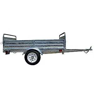 Detail K2 MMT5X7G 5 ft. x 7 ft. Multi Purpose Utility Trailer Kits (Galvanized)