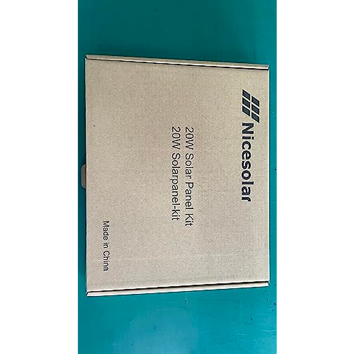 Nicesolar 20W 12V Solar Panel Kit Monocrystalline Off Grid System Battery Maintainer Charger for Car Boat RV Marine Home with 20A Charge Controller for 12 Volt Lead-Acid & Lithium & LiFePO4 Battery