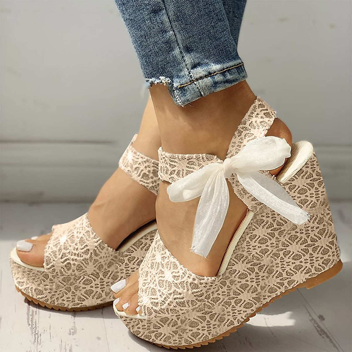 ZHOUXINGB Clear Heels for Women Summer Shoes for Women Heels Fashion Sandals Office Water Shoes White Shoes Knee High Flip Flops Dressy Shoes for Women Dressy Low Heel