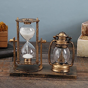 FEMUN,Hourglass Timer,Timer Sand,Visual Timer,Hourglass Sand Timer,Sand Glass Timer,Hour Glass with Sand,Quicksand Decor,Office Desk Decor,Can be Applied to Restaurants, Fitness Sports, Learning.