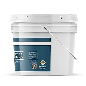 Earthborn Elements Borax Powder, Washing Soda, Baking Soda Bundle (1 Gallon ea.) Multipurpose for cleaning & laundry, Resealable Bucket