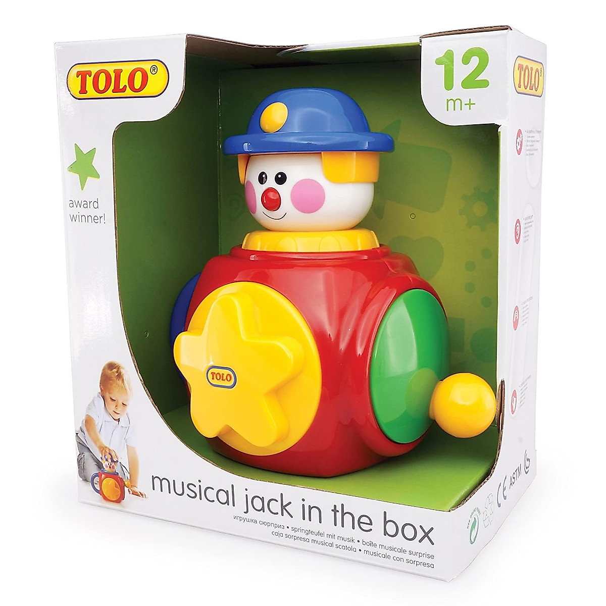 Tolo Toys Musical Jack in the Box