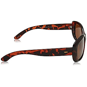 Foster Grant Womens Election Sunglasses, Tortoise/Amber, 52 Mm US